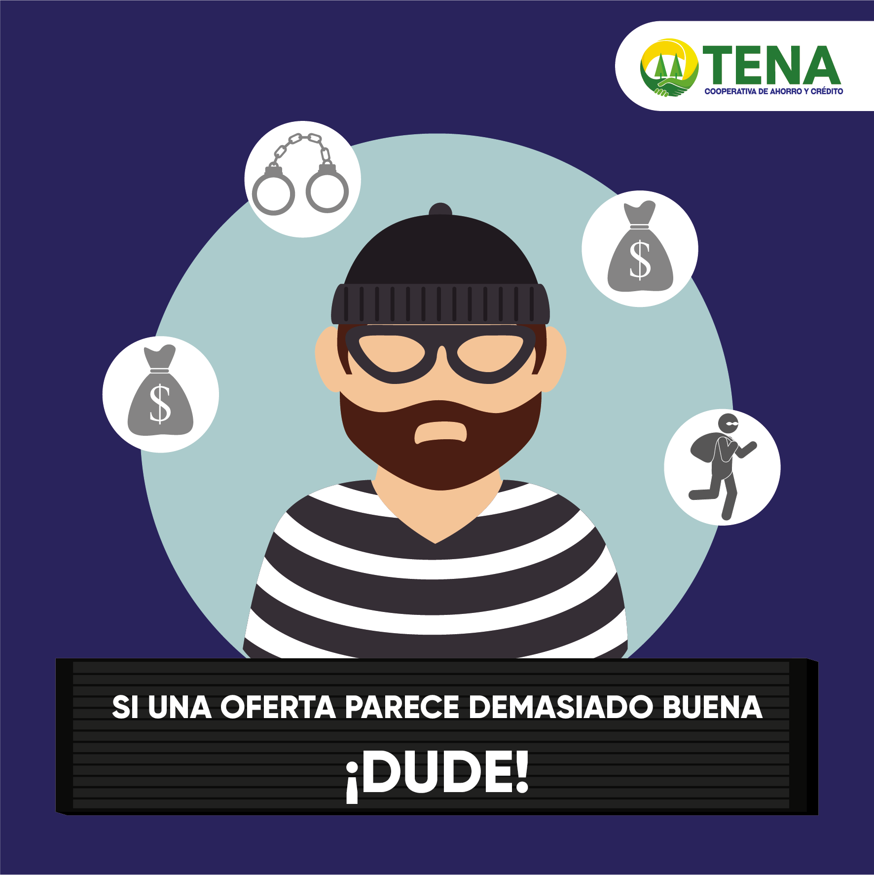 Cómo protegerse de las estafas - Cooperativa de Ahorro y Crédito Tena Ltda.